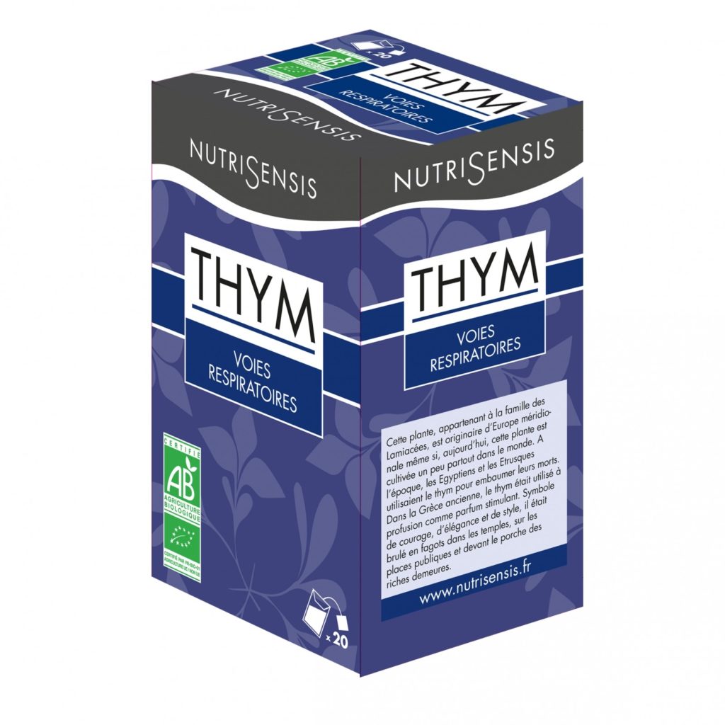 INFUSION THYM BIO - 20 SACHETS - Nature Attitude