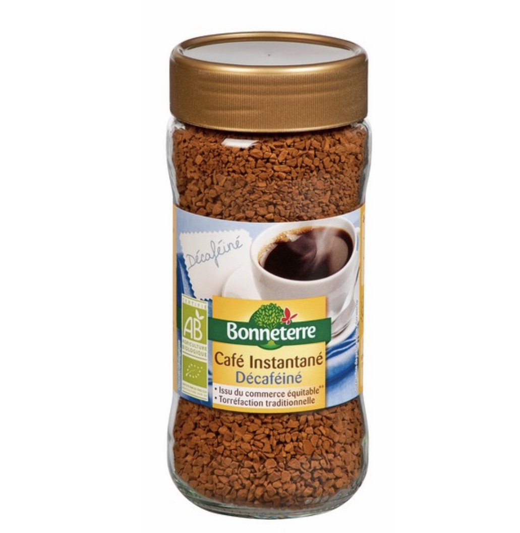 CAFE LYOPHILISE DECAFEINE PUR ARABICA - Nature Attitude